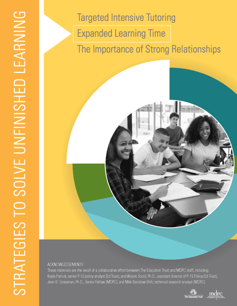 Expanded Learning Time - EdTrust