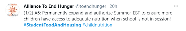 How to Solve Child and Student Hunger in America? Do What Works — And ...