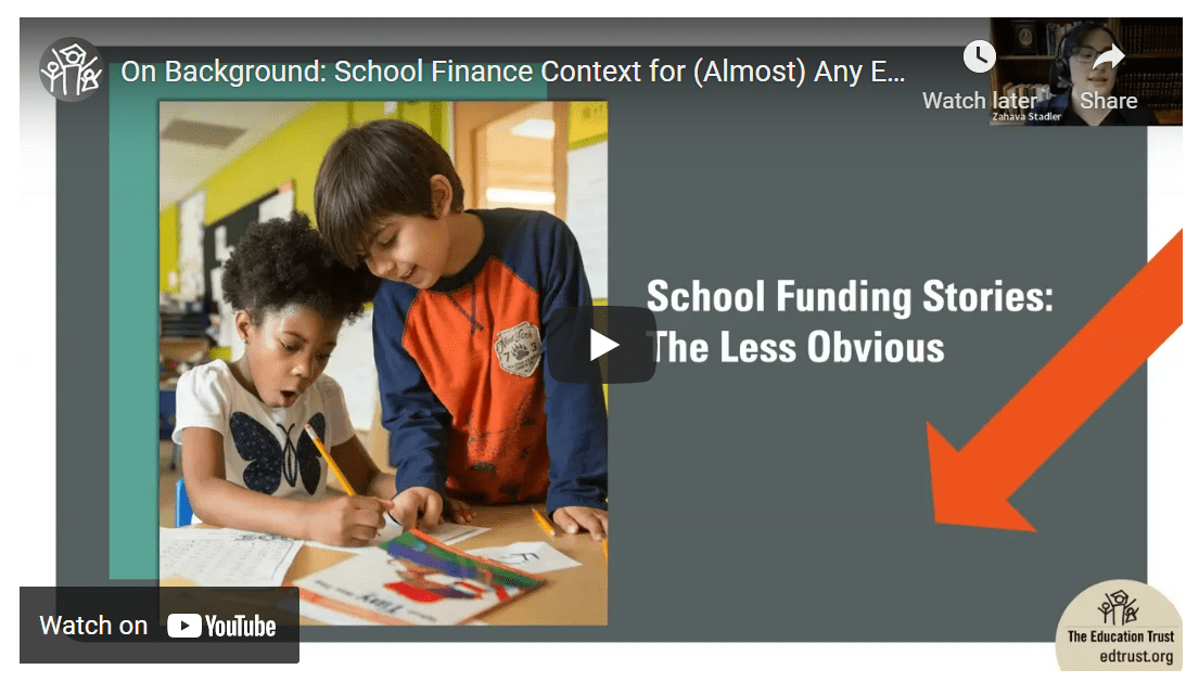 On Background: School Finance Context for (Almost) Any Education Story ...